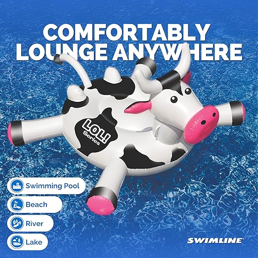 Swimline LOL! Series Crazy Cow 90268 – PoolAndSpaFlow