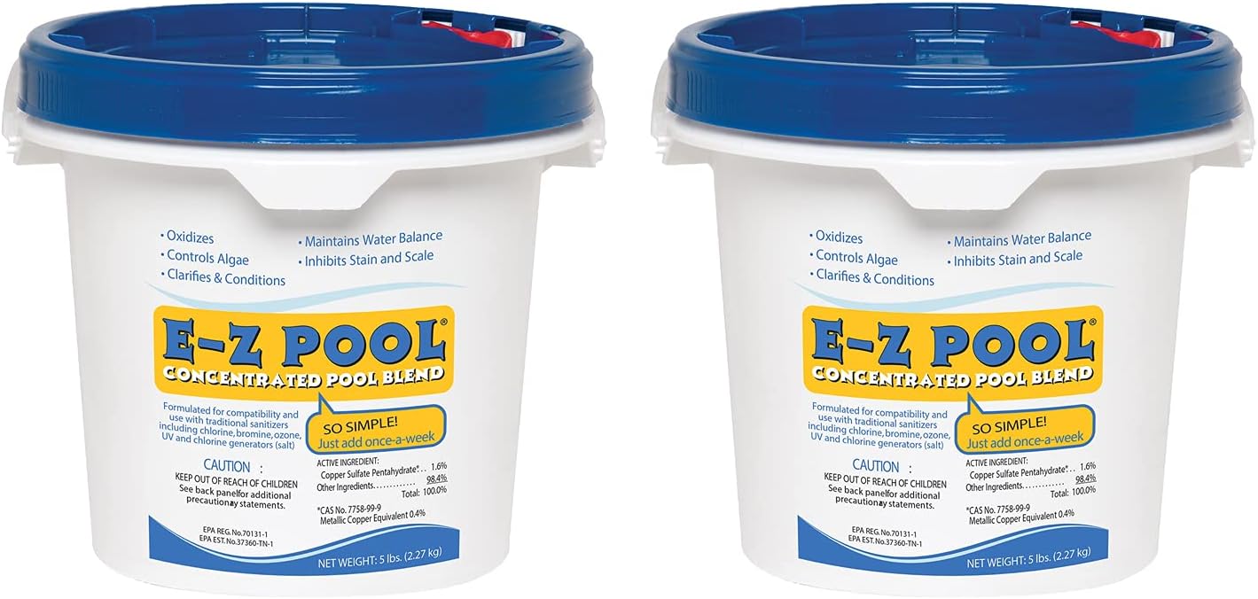 E-Z Pool Concentrated Pool Blend Water Care 5lb. (Pack of 2 ...