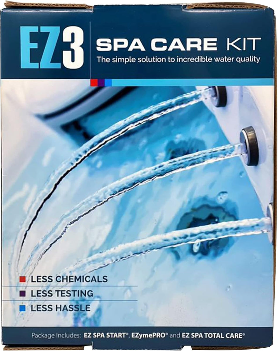 APi EZ3 Spa Care Kit – Complete 3-Step Hot Tub Water Care System, Incl ...