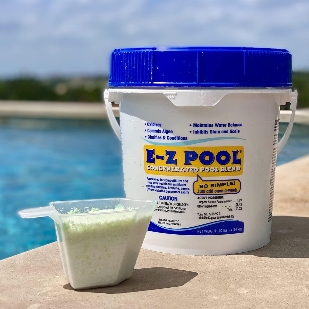 E-Z Pool Concentrated Pool Blend Water Care 5lb. – PoolAndSpaFlow