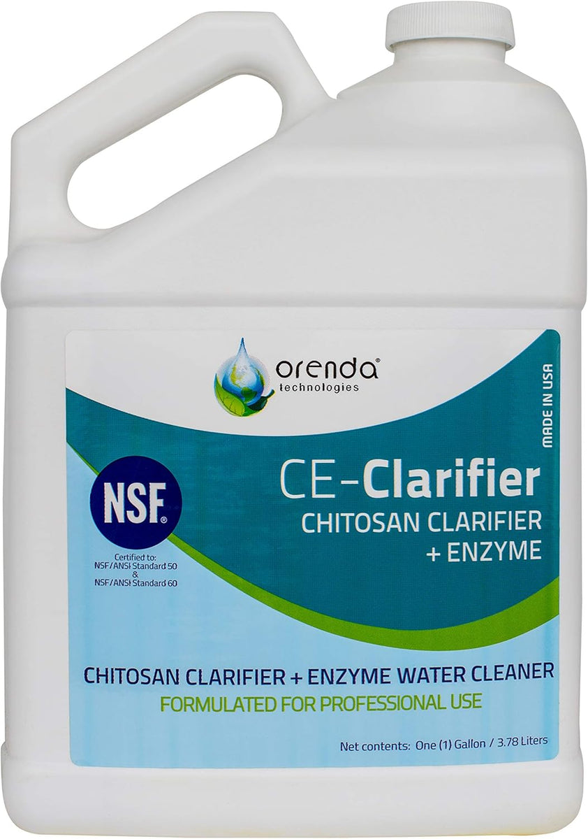 Orenda CE- Chitosan Clarifier & Enzyme- 1 Gallon – PoolAndSpaFlow