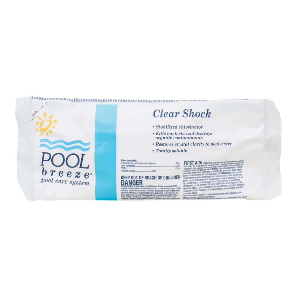 Pool Breeze Clear Shock 1lb. – PoolAndSpaFlow