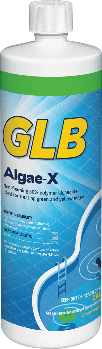 GLB Algae-X Algaecide 32oz. – PoolAndSpaFlow