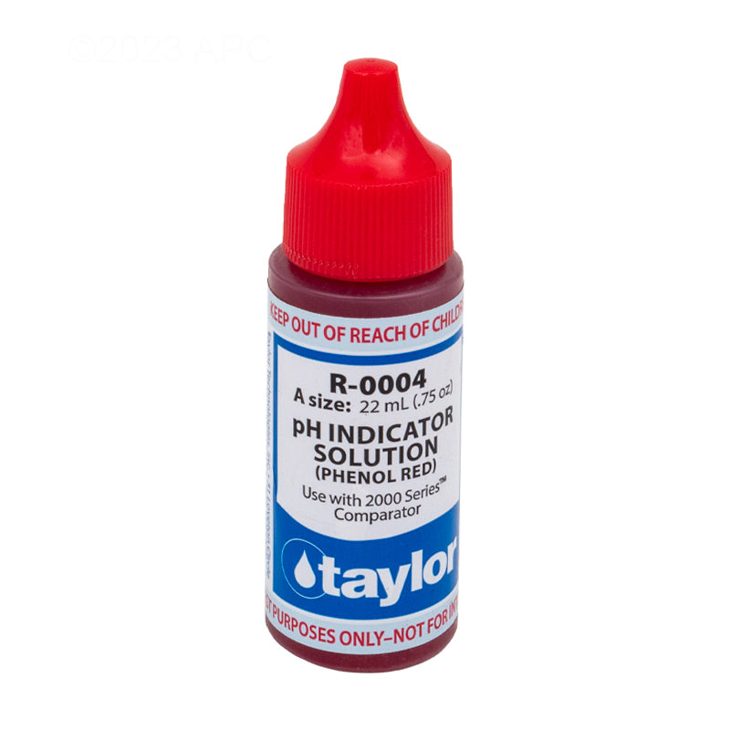 Taylor 2000 Series pH Indicator Reagent 0.75 oz. – PoolAndSpaFlow