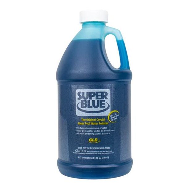 GLB Super Blue Clarifier 64oz. – PoolAndSpaFlow