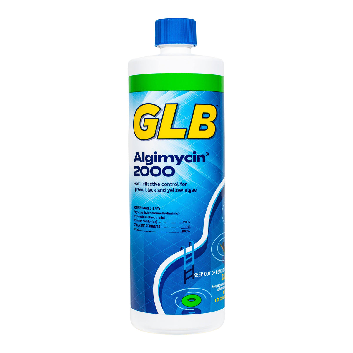 GLB Algimycin 2000 Algaecide 32oz. – PoolAndSpaFlow